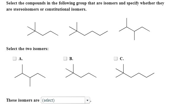 Select the compounds in the following group that are | Chegg.com